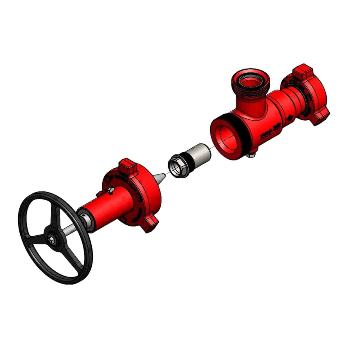 Adjustable Choke, Manual, H2, 3” 1502 FxM, 3" Nom / 2" Max, 15000 psi ...