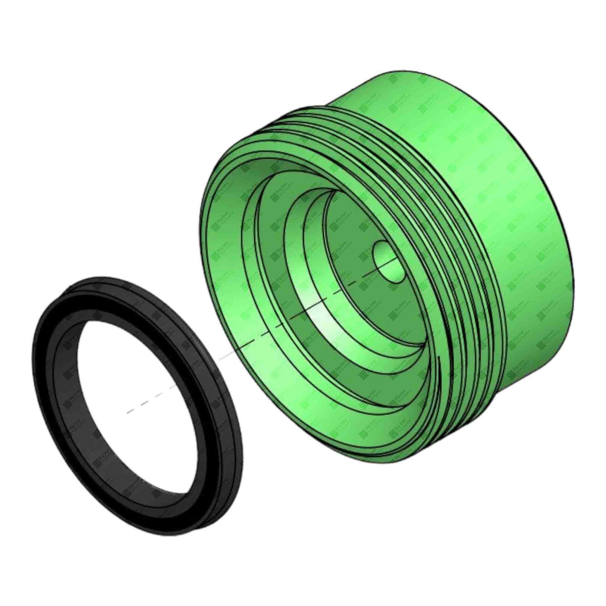 Blanking Cap, 3” 1502 F, 1/2” NPT Tap, 10000 psi, Sour Service – Big ...