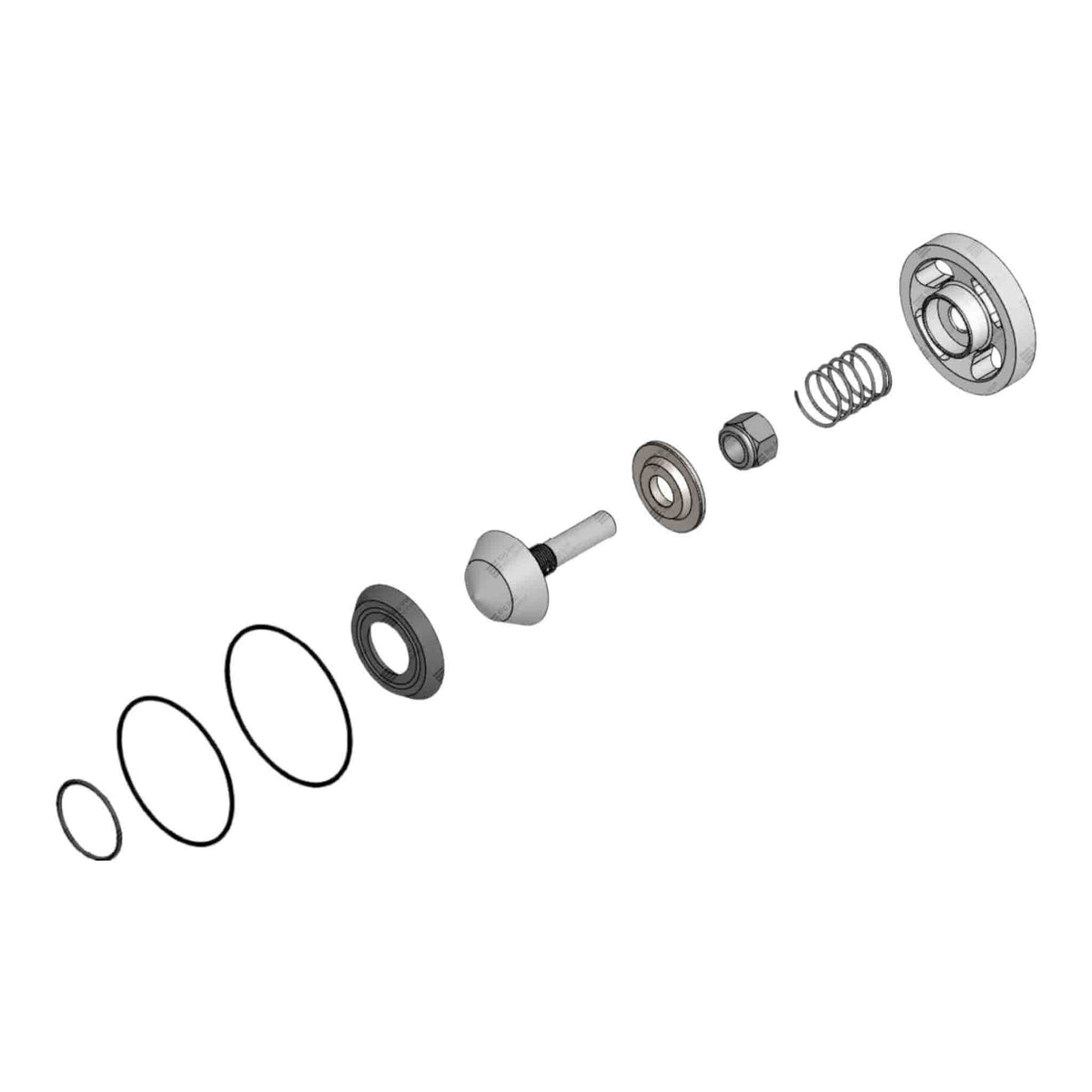 Check Valve Repair Kit, Major, RDI Dart, 2" 1502 – Big Iron Flow Control