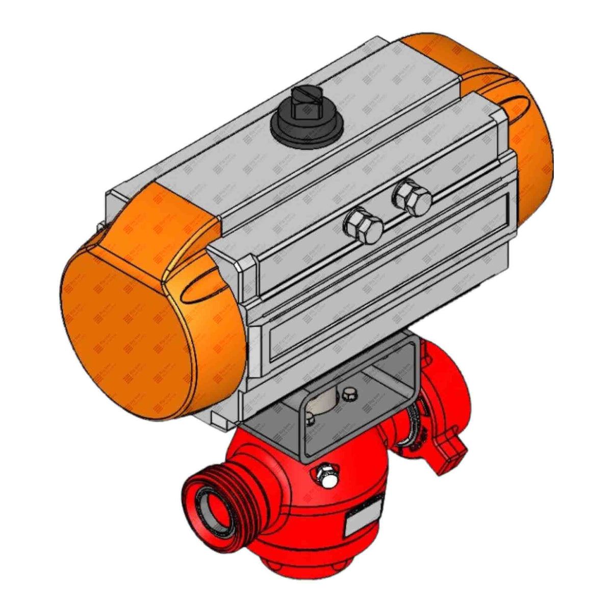 Plug Valve, Pneumatic, LT, 2" 1502 MxF, 15000 psi, STD Service – Big ...