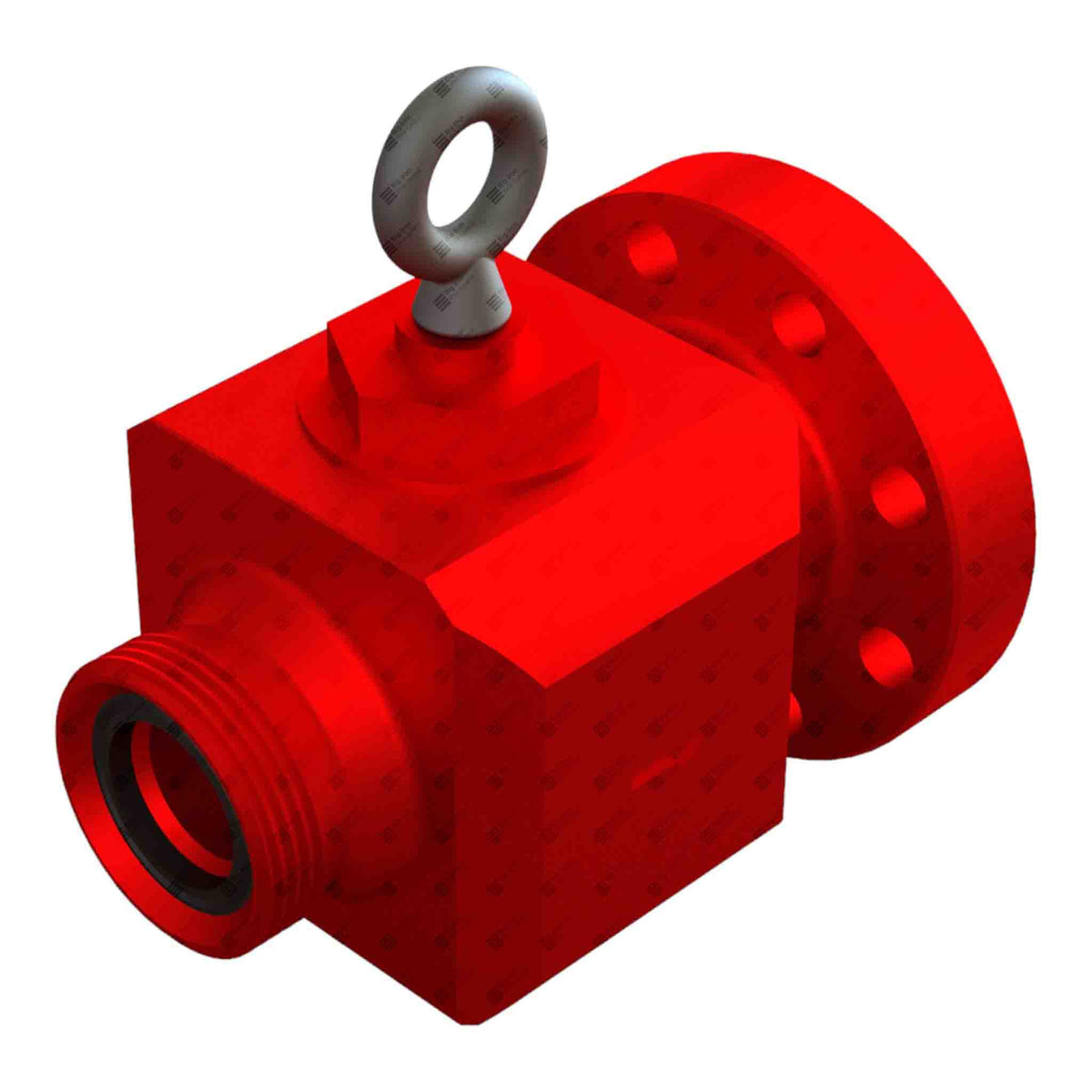 Check Valve, Swing, TE, 3-1/16" 15M x 3" 1502 F, 15000 psi, STD Servic ...