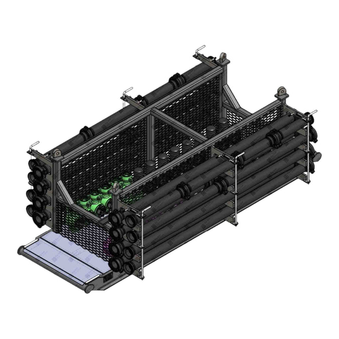 Pipe Skid-Basket-4In Fig 206 10,000 Lbs Max Gross Capacity – Big Iron ...