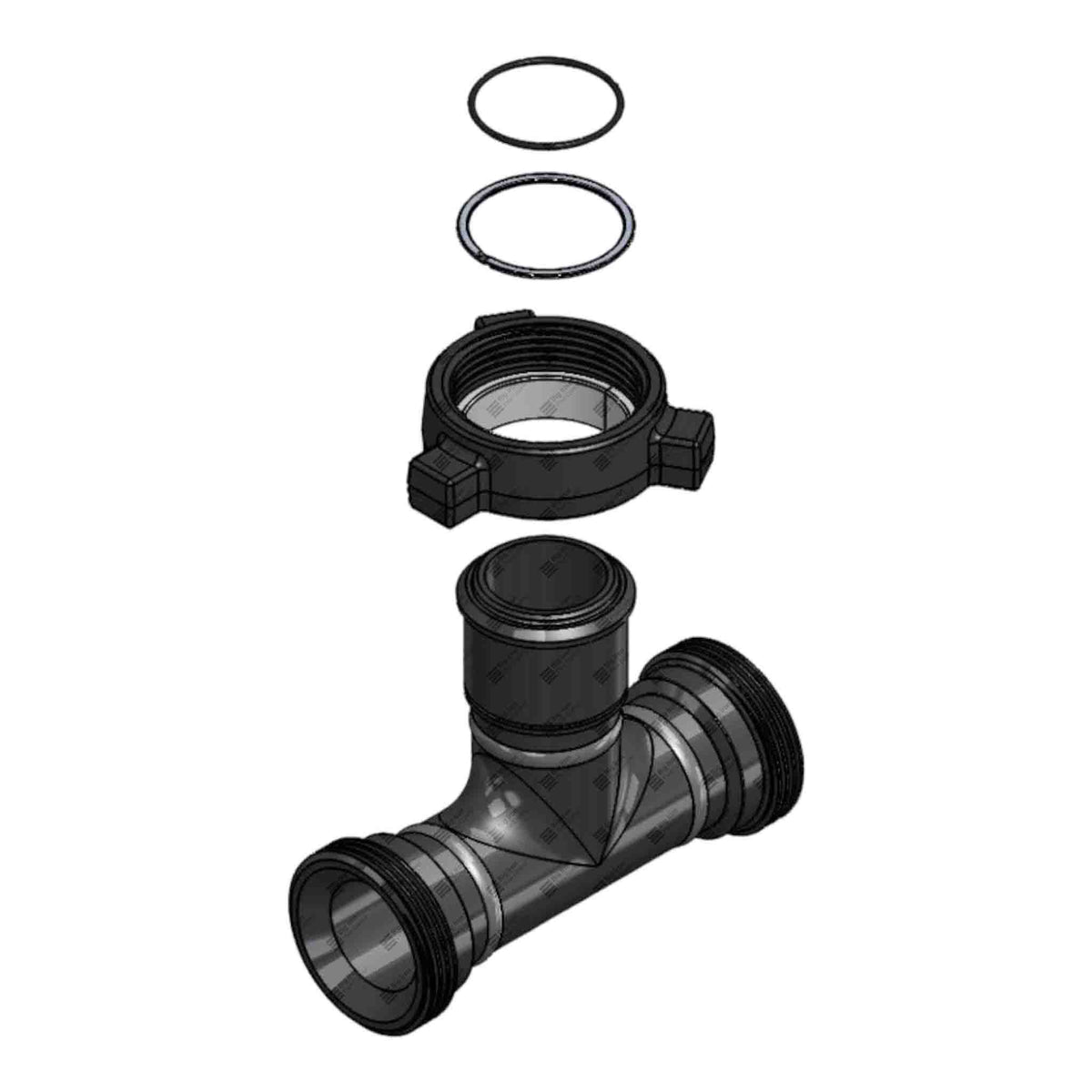 Tee, 3" 206 FxFxM, BW XH DET, 2000 psi, Sour Service – Big Iron Flow ...